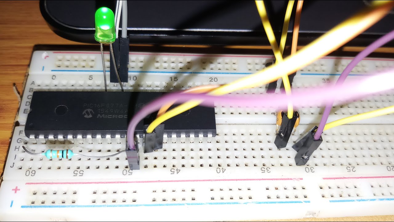 Using Timer0 Module in PIC16f877a