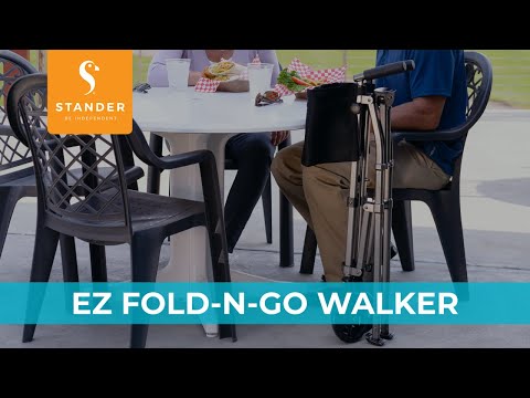 EZ Fold-N-Go Walker - The Most Portable Walker In The World
