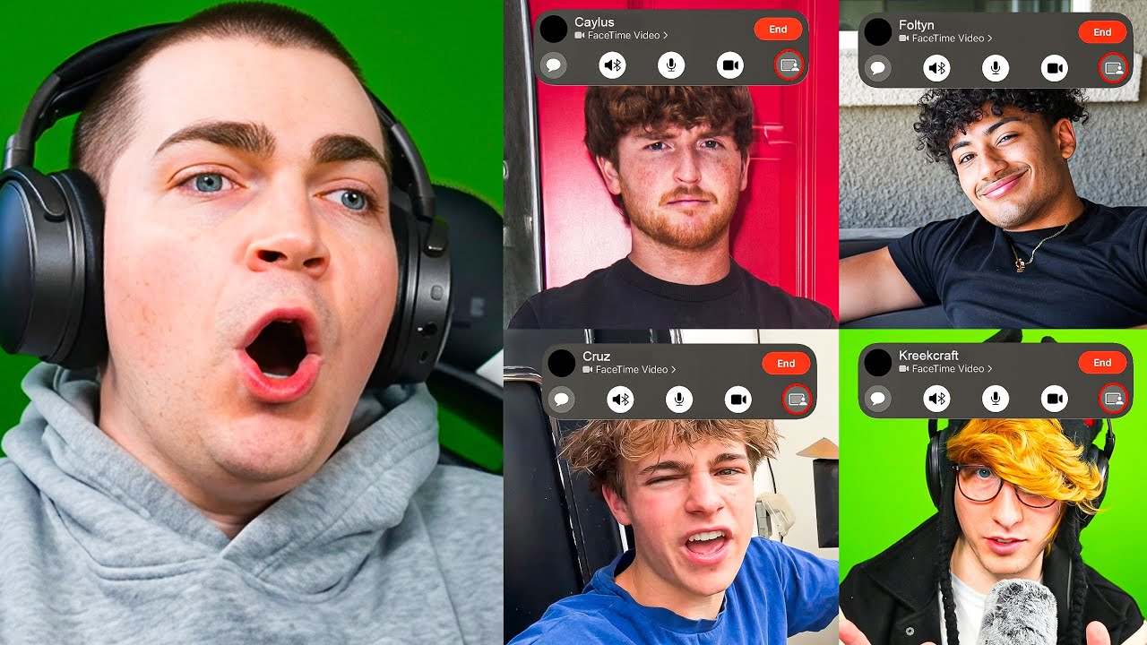 I FaceTimed 100 YouTubers..