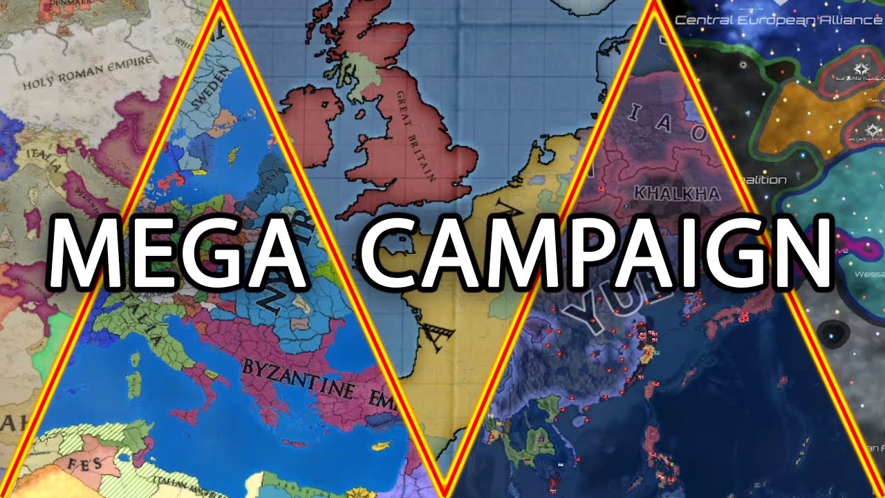 Mega Campaign: CK3 to EU4 to Vic2 to Hoi4 to Stellaris