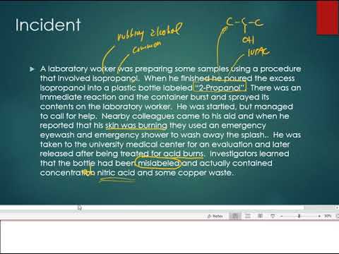 CTC 110: Finding Hazard Info: Revisiting CAS Numbers and SDS Part 1