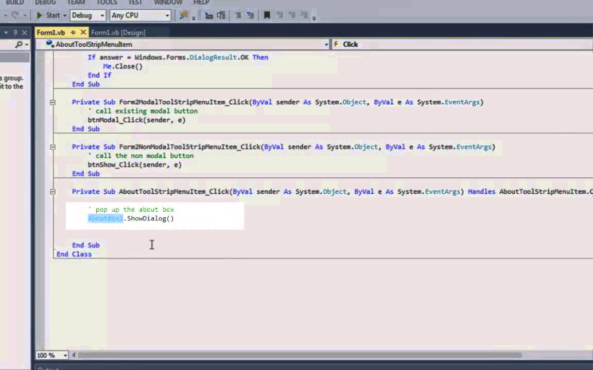 Simple Multiple Forms