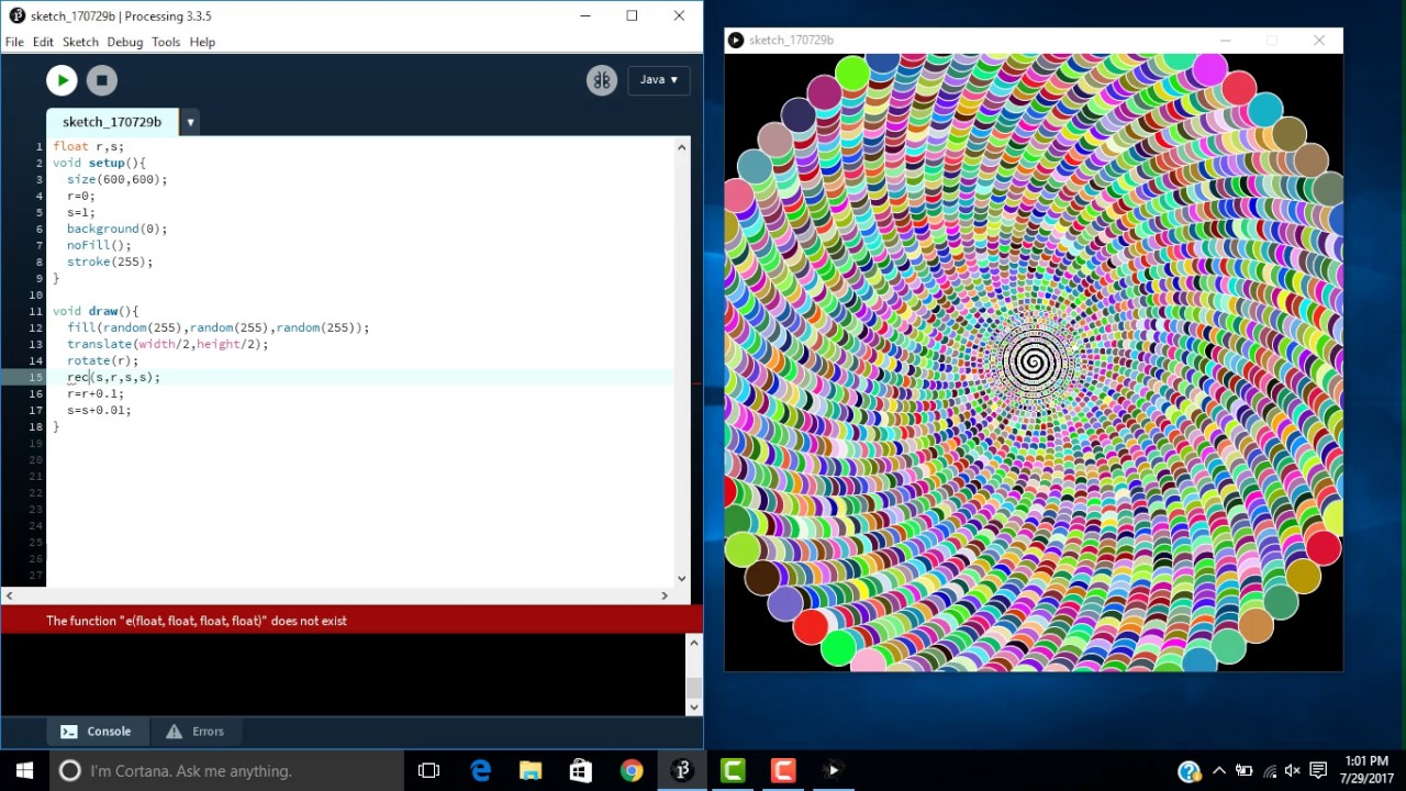 Processing generative art 7