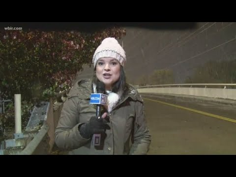 WBIR's Heather Waliga reports on West Knoxville snow