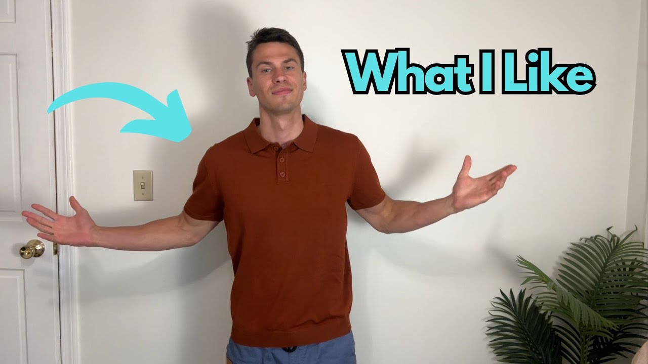 Coofandy Knit Polo Size Guide