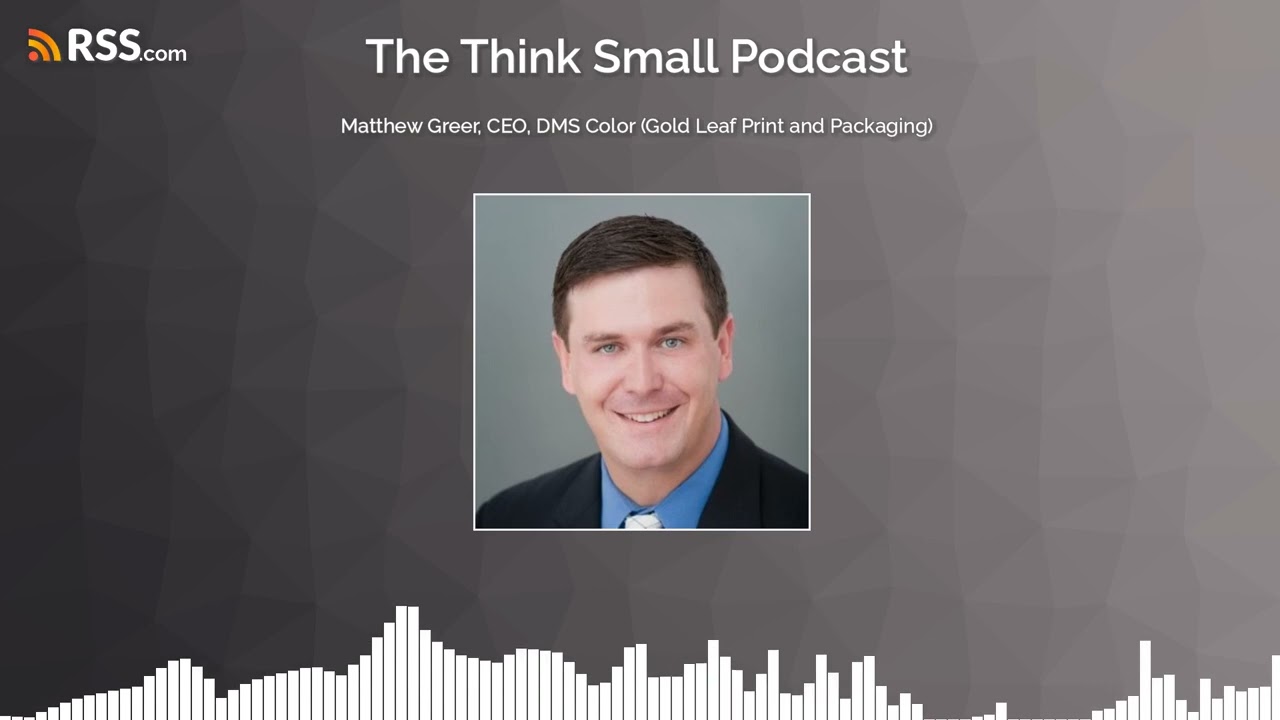 Matthew Greer, CEO, DMS Color (Gold Leaf Print and Packaging)