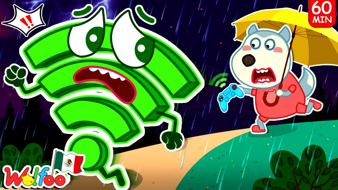 Wolfoo! ¡Deja Internet en Paz! 🛜🎮 | Dibujos Animados Educativos  | Wolfoo en Español