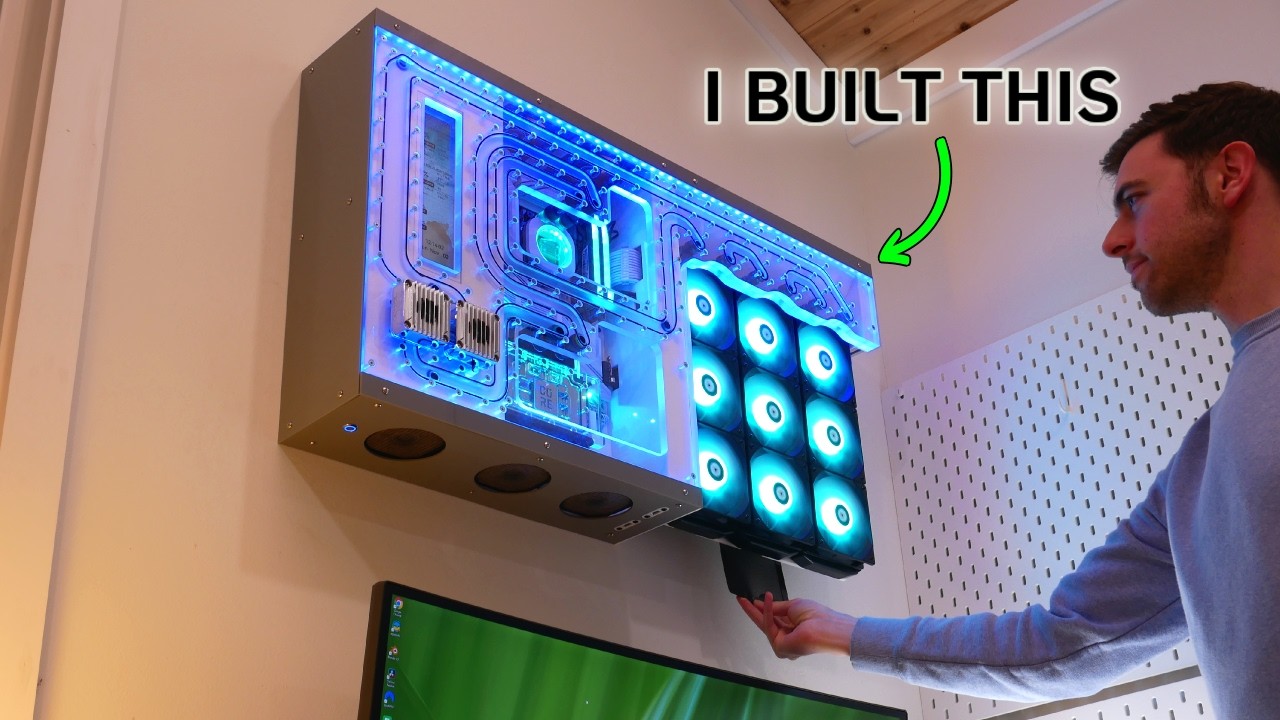 A Custom PC Worth Hanging on The Wall