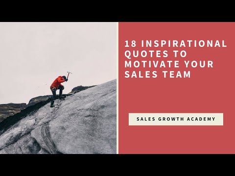 18 Inspirational Quotes to Motivate Your Sales Team