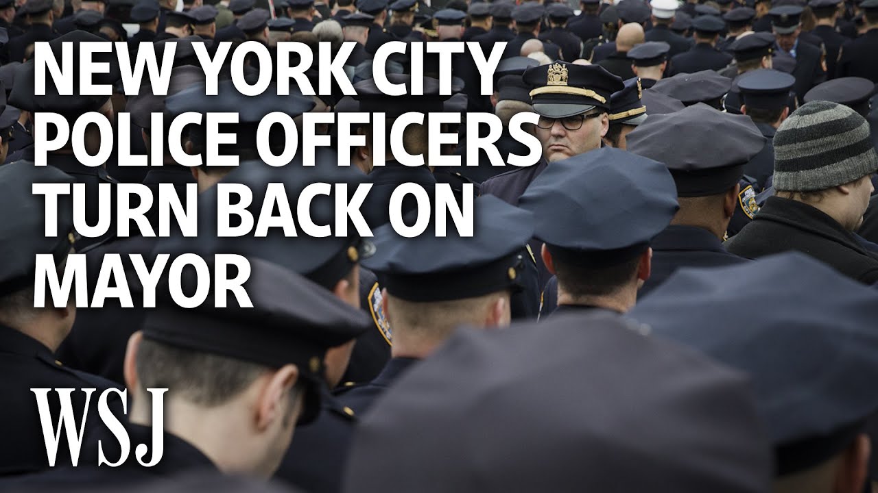 Police Turn Backs on Mayor at Officer Funeral | WSJ