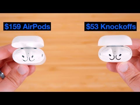Apple AirPods vs $53 Knockoffs