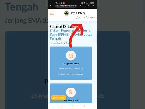 Cara merubah Sandi Akun SPMB Jateng 2025