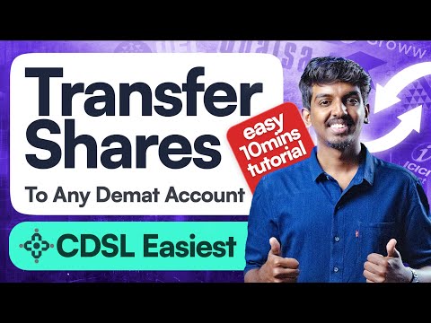 Transfer Shares to any Account in Just 10 Minutes! | Demat to Demat Stock Transfer with CDSL