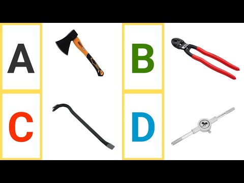 A to Z Tools | ABC Tools with pictures| Hand Tools with Pronunciation | Tools|