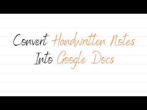 Turn Physical Notes Into Editable Digital Notes – Glenn Wood Plainfield 202