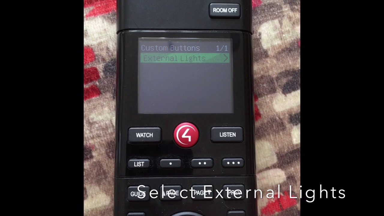 Control4 - Custom Buttons