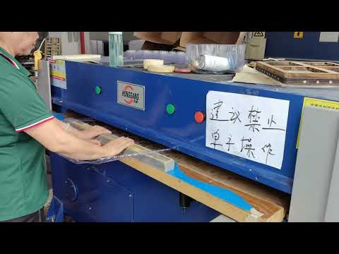 PET Clear Clamshell Die Cutting Machine by 30 tons #HonggangDiecut