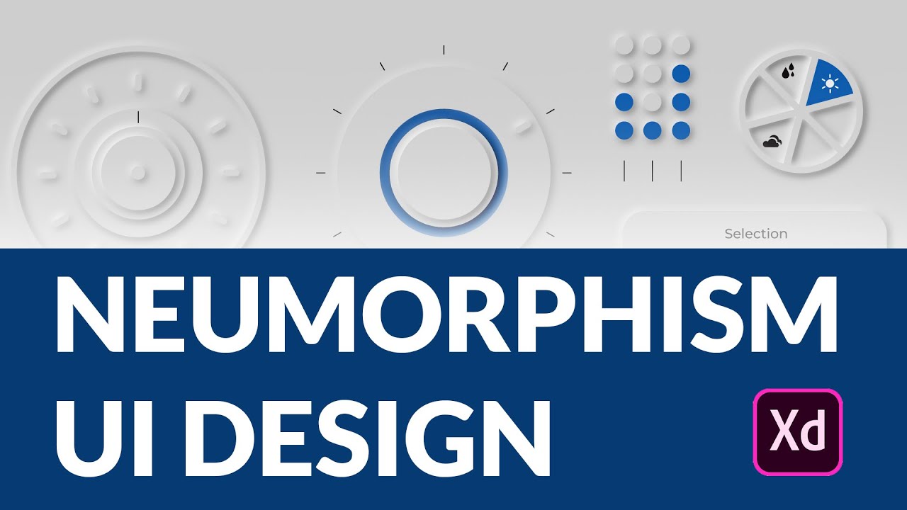 How to Create Neumorphism UI Elements in Adobe XD