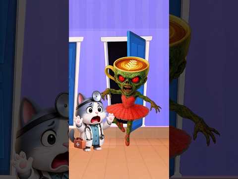 the cute cat meets ballerina cappucinaš #catvideos #cutecat #catlover #trendingshorts