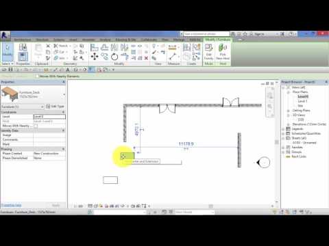 Module 5: Unit 2: Revit Architecture: Moving Elements Video Lecture - Design Softwares