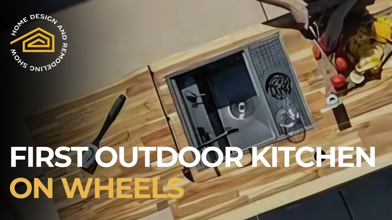Prefab Outdoor Kitchen on Wheels – Meet the Backyard Banger 🤩