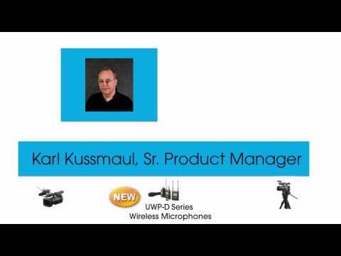 UWP-D Series Integrated Digital Processing Wireless Microphone Package