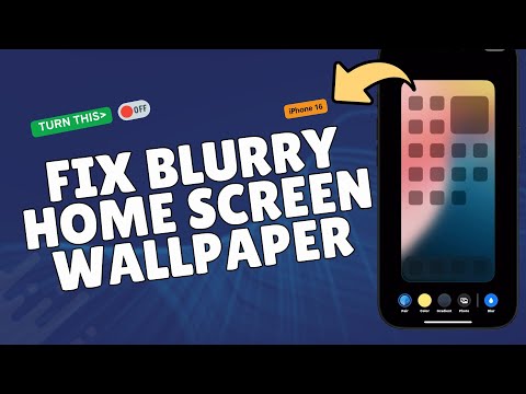 Disable This Feature to Fix Blurry Home Screen Wallpaper on iPhone 16