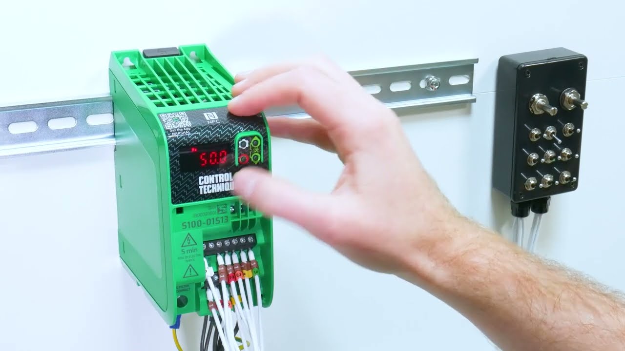 COMMANDER S KEYPAD COMMISSIONING | CONTROL TECHNIQUES