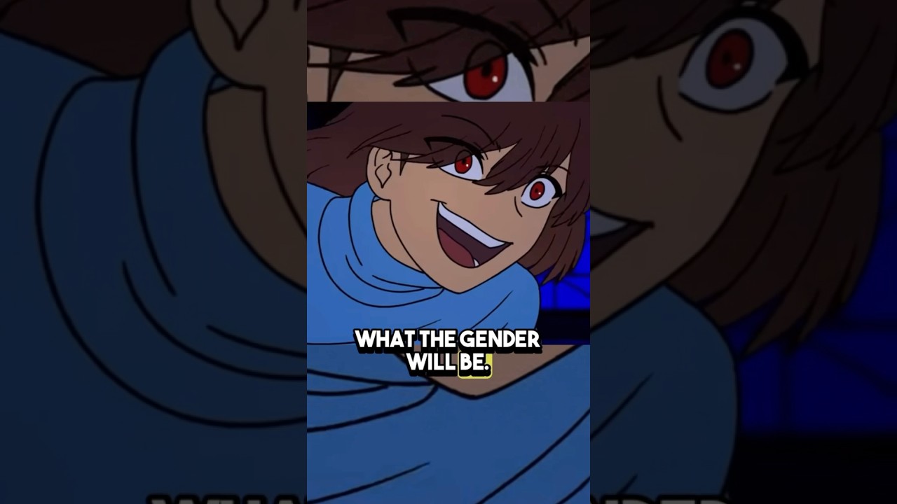 What Is FRISK GENDER?🤔 #undertale #strongerthanyou #sans #frisk #chara