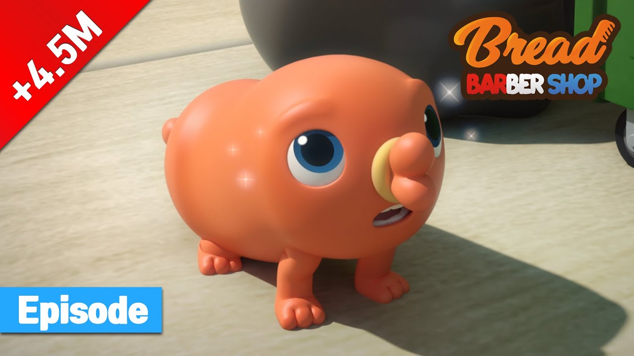 BreadBarbershop | ep08 | Hello Sausage | english/animation/dessert/cartoon