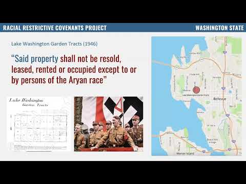 UW Racial Restrictive Covenants Project Presentation