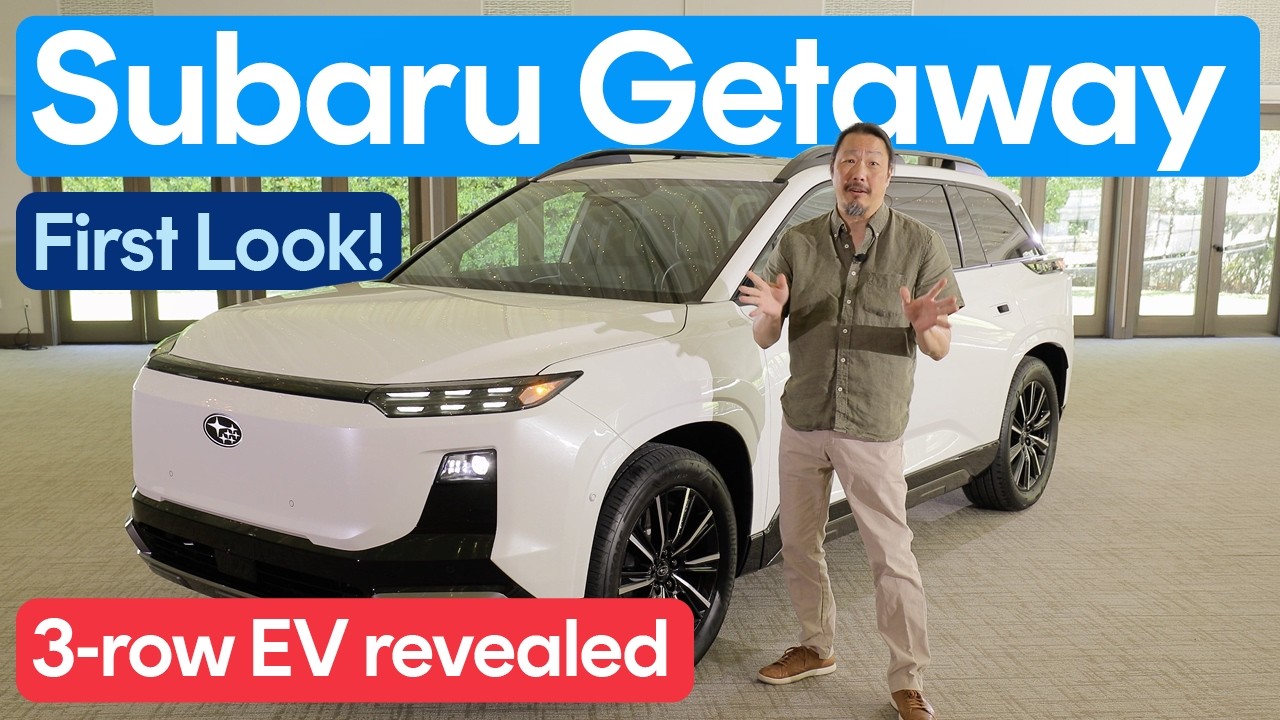 A Highlander EV twin from Subaru | 2027 Subaru Getaway First Look