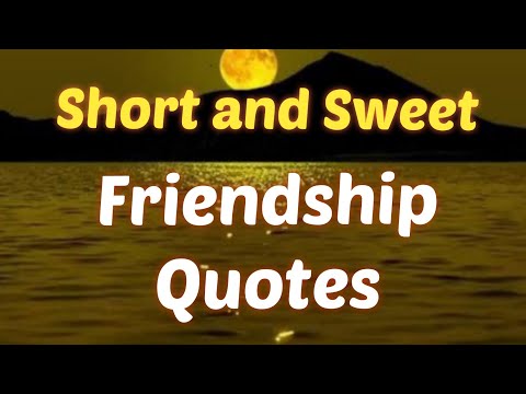 Short and Sweet Friendship Quotes In English | Friends Quotes | Inspiring Quotes On Friendship