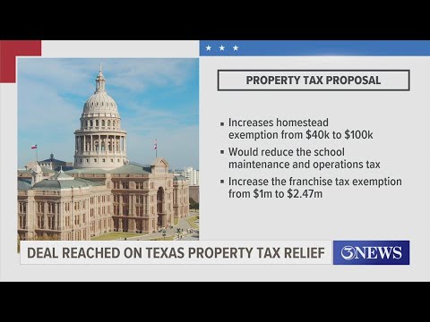 Texas leaders reach historic deal on $18B property tax relief plan