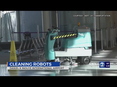 HNL airport turns to robocleaners