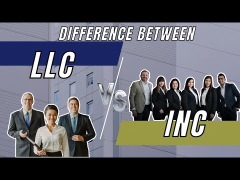 Difference Between LLC and INC