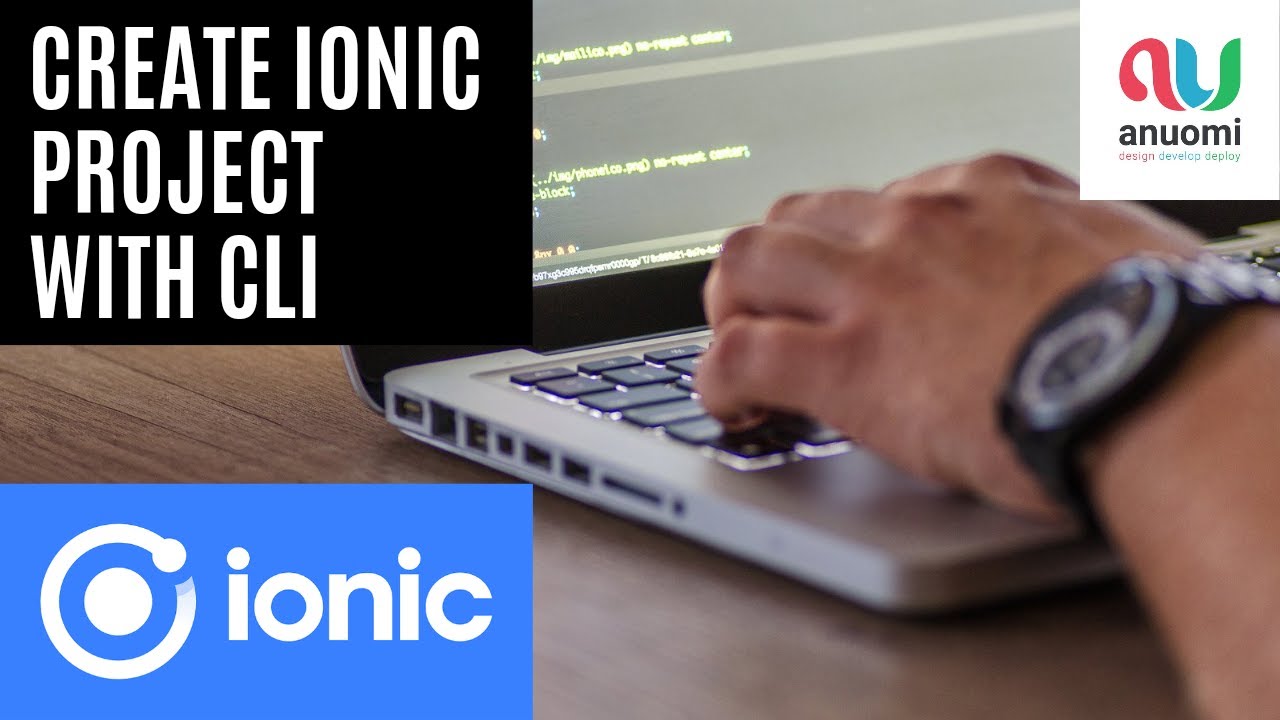 How to create Ionic project and run it