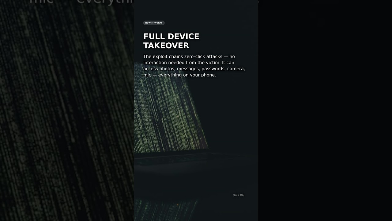 🔓 A Government Hack Kit for iPhones Just Leaked on GitHub #shorts