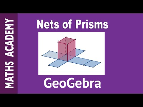 Using GeoGebra to Draw the Net of a Rectangular Prism