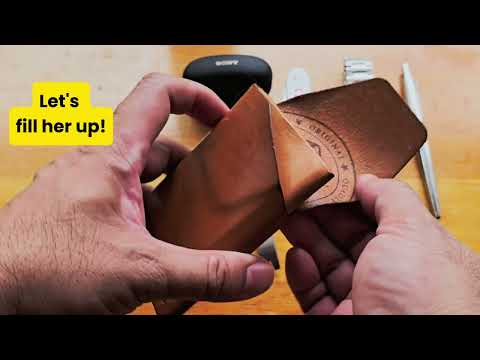 GRAIN WALLET, TAURUSCAMP LEATHER (7th month)