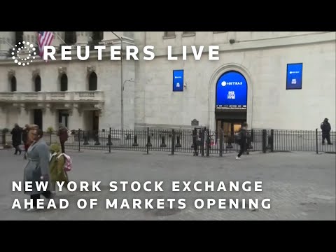 LIVE: New York Stock Exchange ahead of markets opening