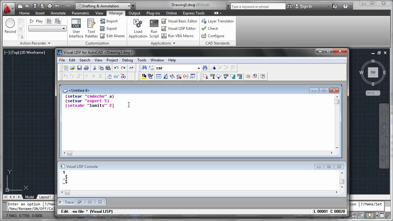 Robert Green: Customizing with AutoLISP Part 5