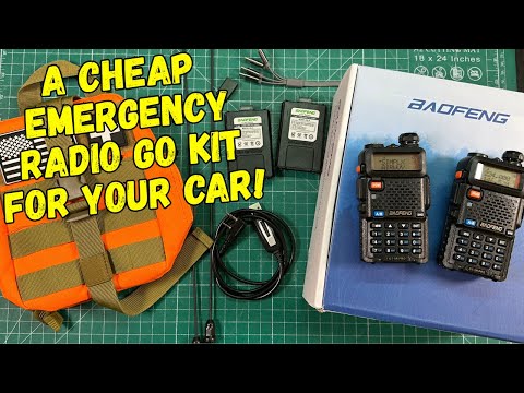 Making A Cheap Emergency Ham Radio Go Kit For Your Car
