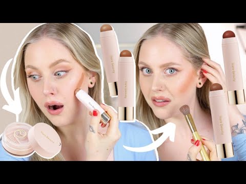 Rare Beauty Redemption? NEW Effortless Bronzer Stick & Soft Radiance Powder Review on Fair Skin