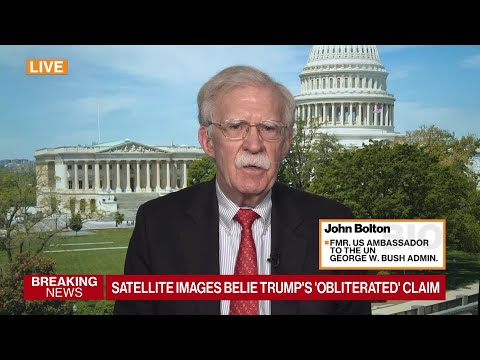 Bolton Says the US Mission in Iran Is Not Done Yet