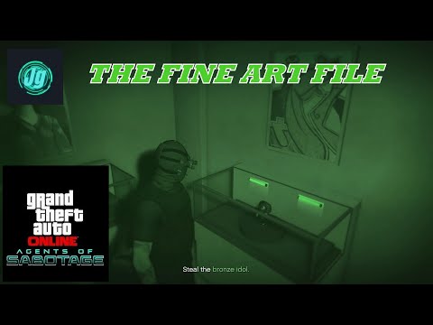 Gta V Online: 🎮 The Fine Art File Solo! PS5 Platform