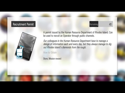 How to maximize your Recruitment Permit Income?| Arknights Recruitment Permit Farming Guide