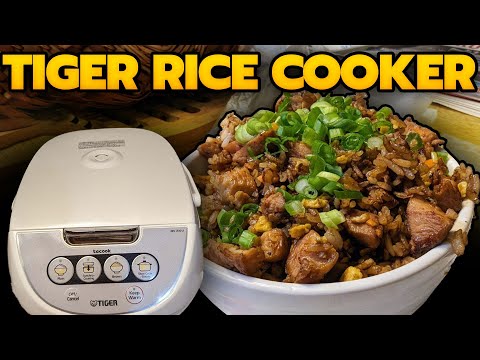 Tiger JBV-A10U 5.5-Cup Rice Cooker / Chicken Fried Rice