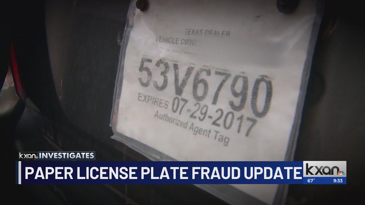 TxDMV cracks down on 30-day permit fraud