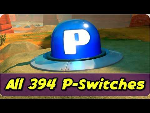 Mario Kart World - All 394 P-Switch Challenges and Locations